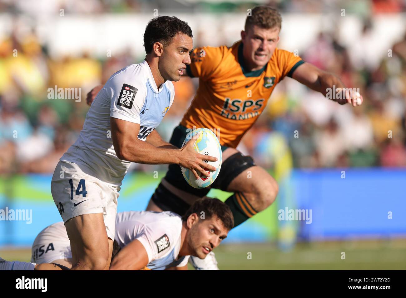 Perth, Australia. 28th Jan, 2024. Joaquin Pellandini of Argentina in ...