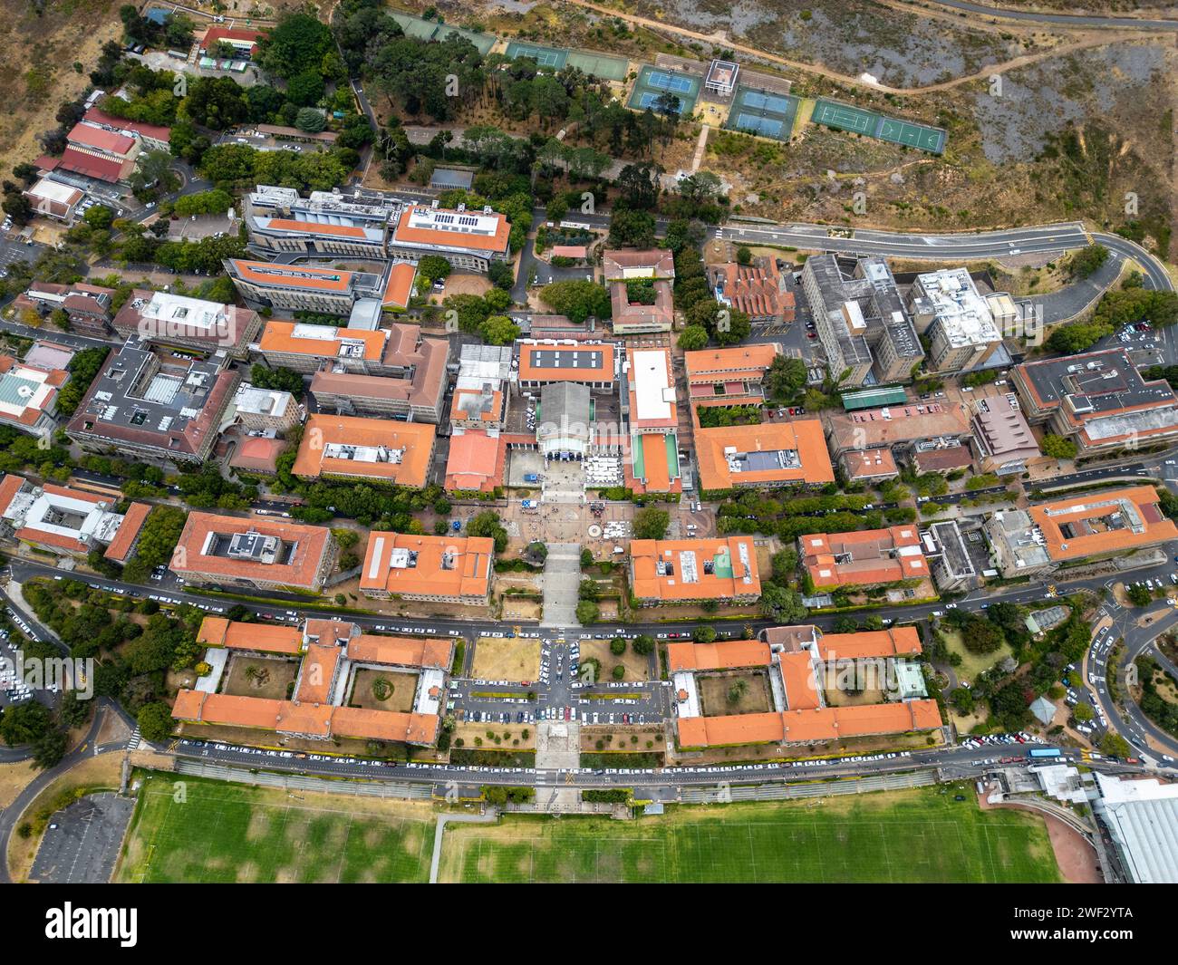 University of Cape Town UCT, Rondebosch, Cape Town, South Africa Stock ...