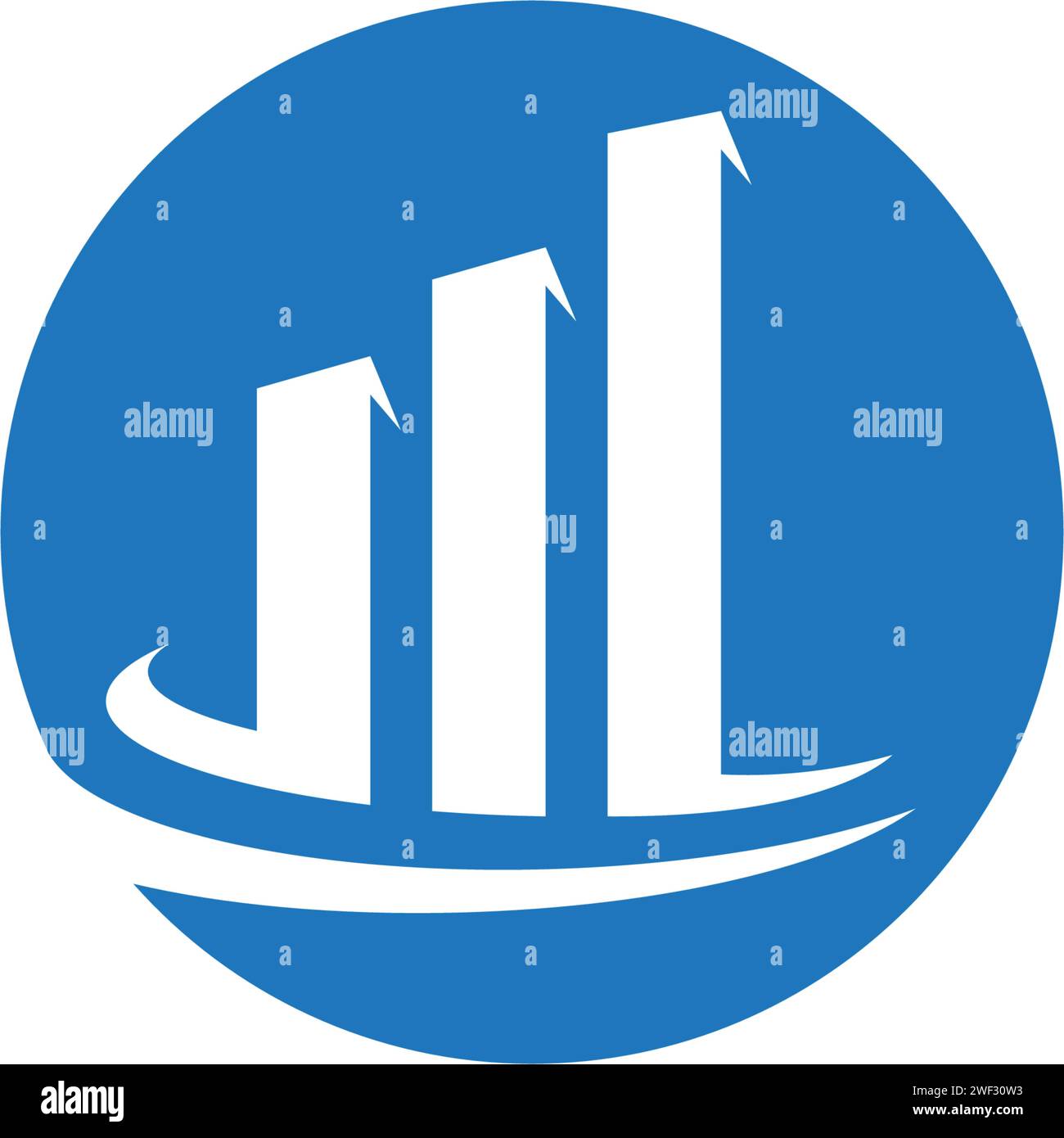 Business Finance professional logo template vector icon Stock Vector ...