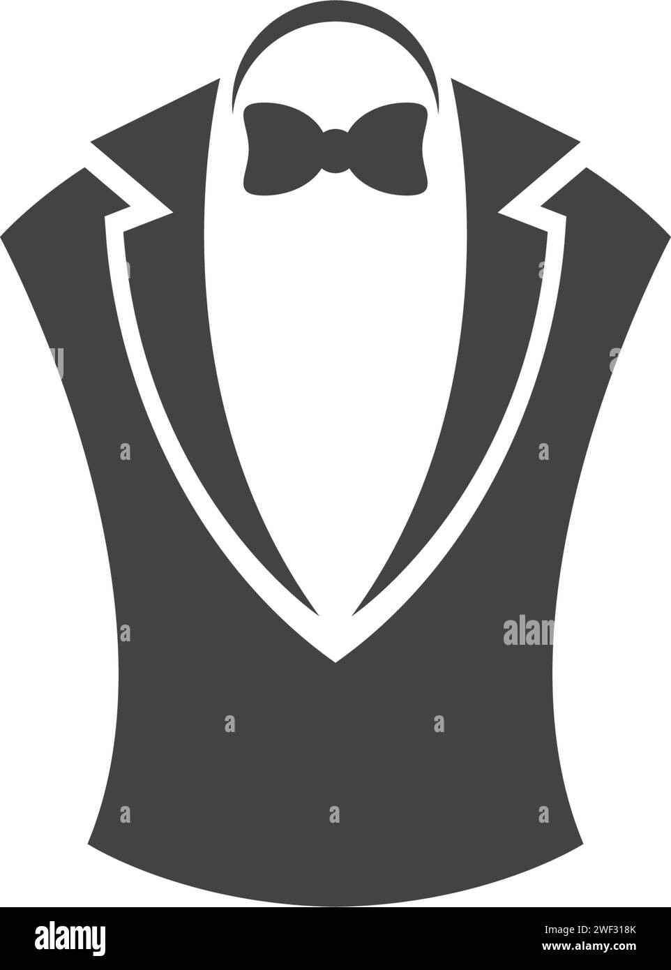 Tuxedo Logo template vector icon illustration design Stock Vector Image ...