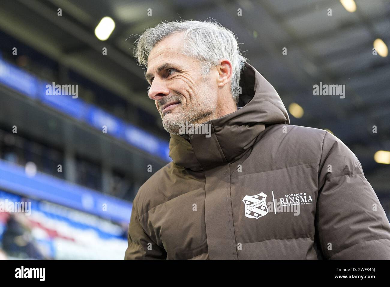 HEERENVEEN - sc Heerenveen coach Kees van Wonderen during the Dutch ...