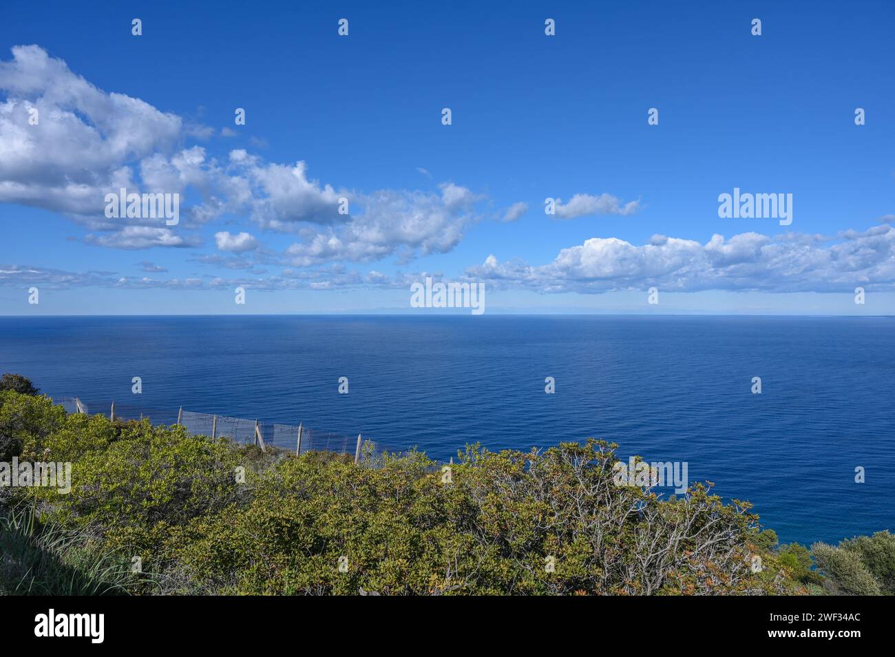 northern cyprus morphou bay view from a high mountain 6 Stock Photo - Alamy