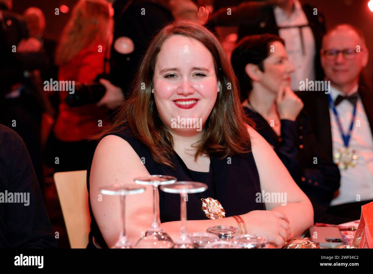 Politikerin Ricarda Lang Grüne bei der Verleihung des Ordens wider den ...