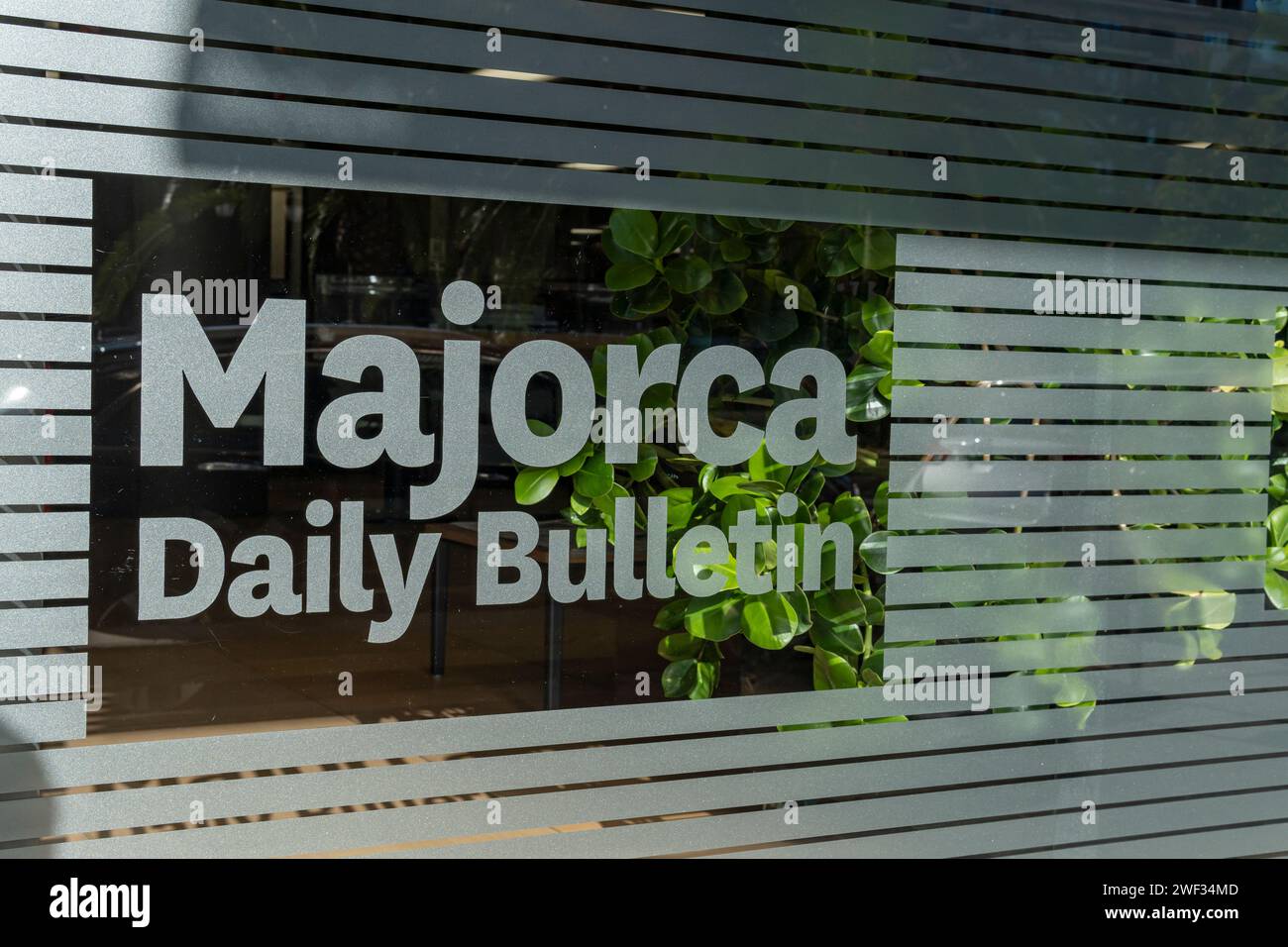 Majorca daily bulletin logo hi-res stock photography and images - Alamy