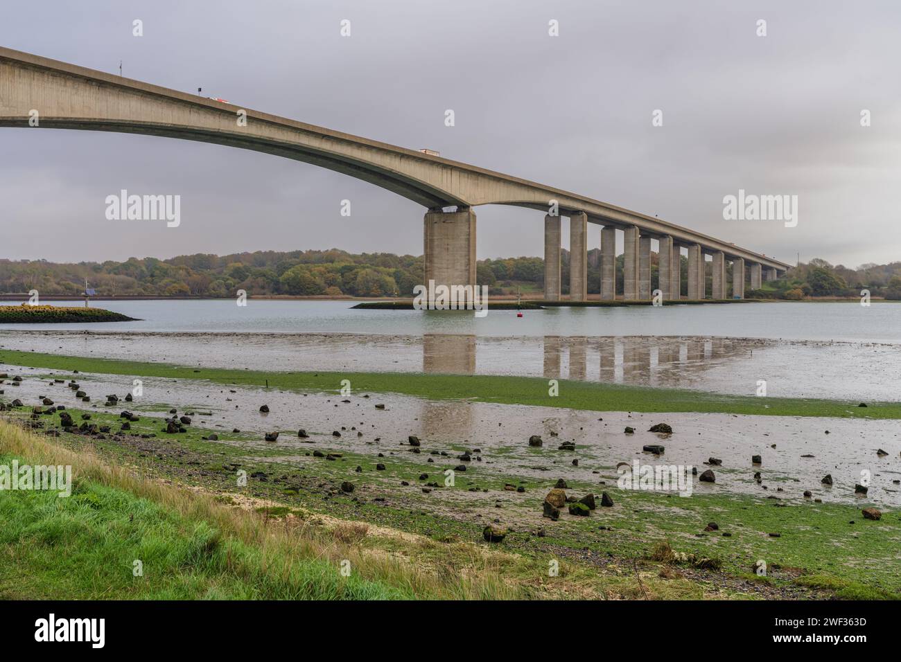 Orwell Bridge near Ipswich, Suffolk, England, UK Stock Photo - Alamy