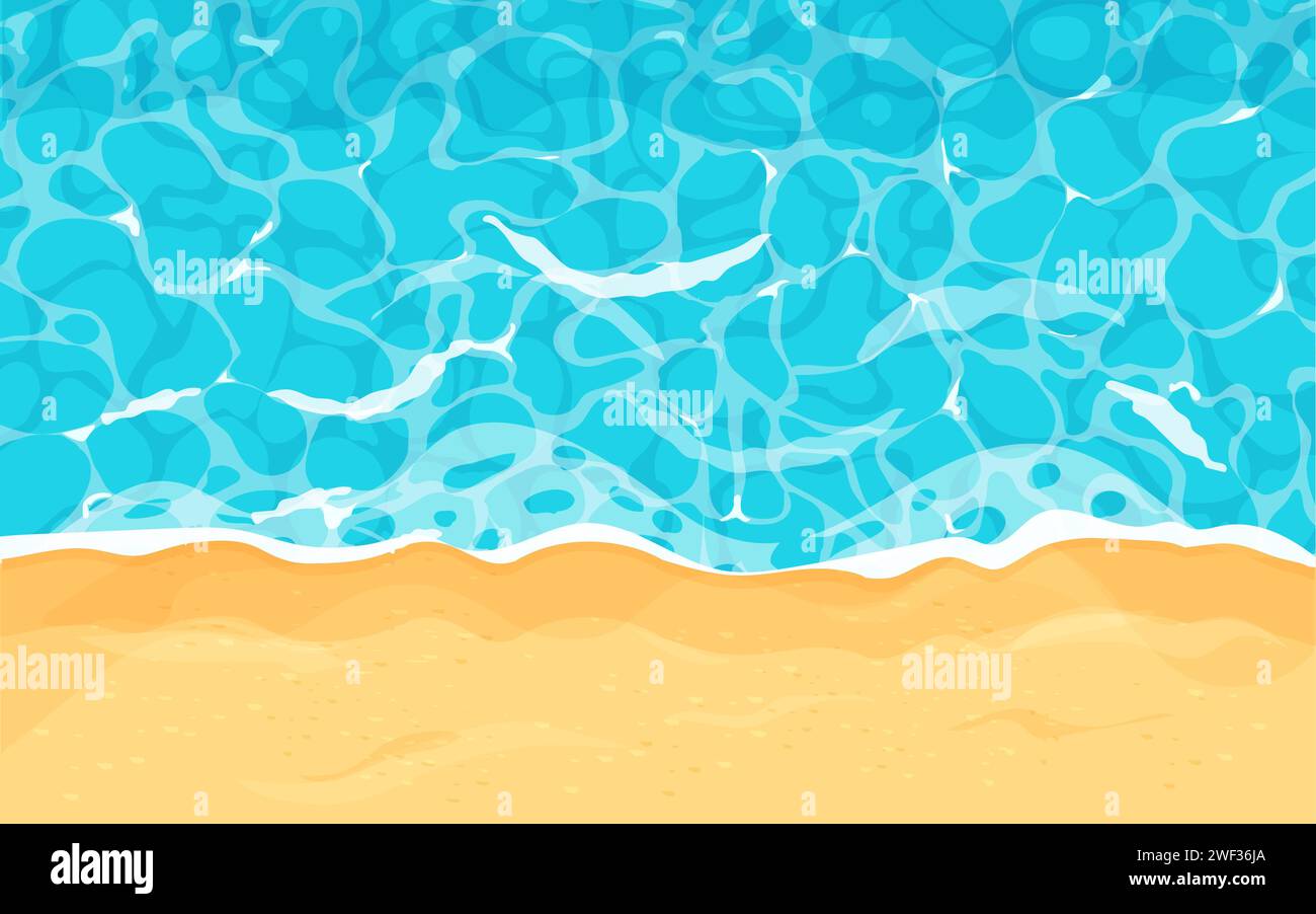 Wet sand reflections Stock Vector Images - Alamy