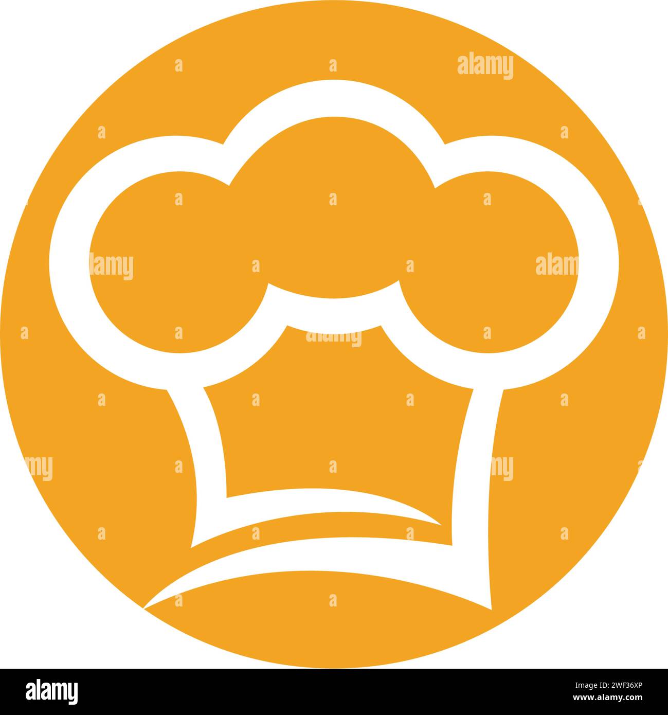 hat chef logo template vector illustration Stock Vector Image & Art - Alamy