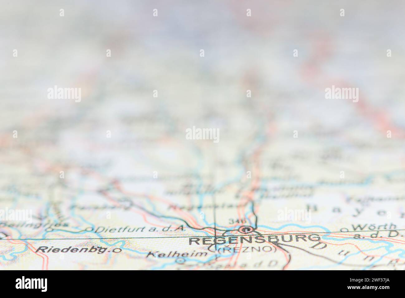 Map of regensburg hi-res stock photography and images - Alamy
