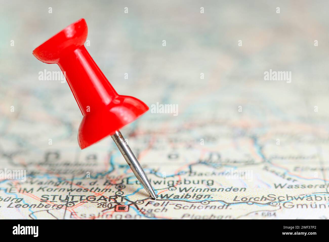 Waiblingen map hi-res stock photography and images - Alamy