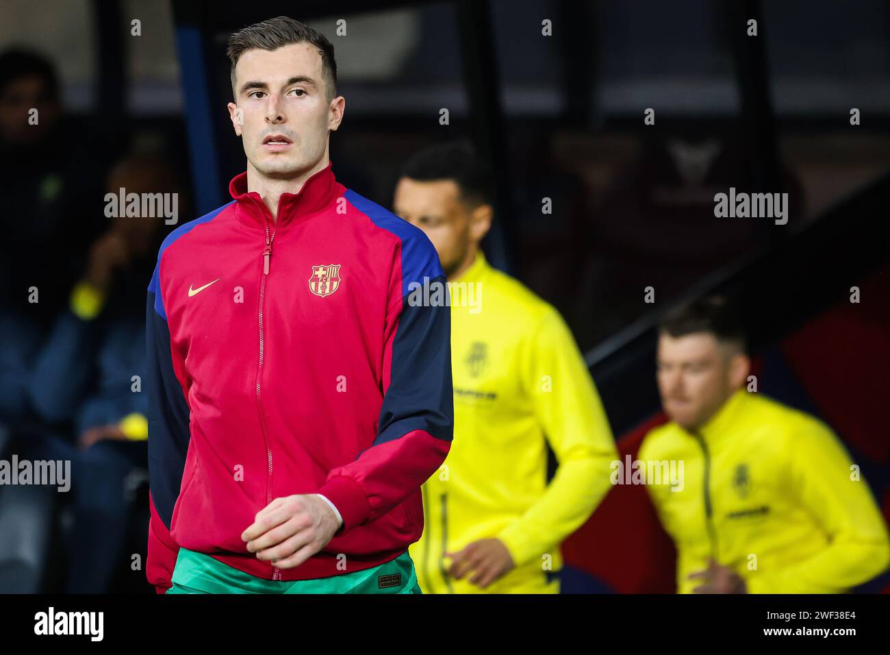 Barcelona, Spain. 27th Jan, 2024. Goalkeeper Inaki Pena of FC Barcelona ...