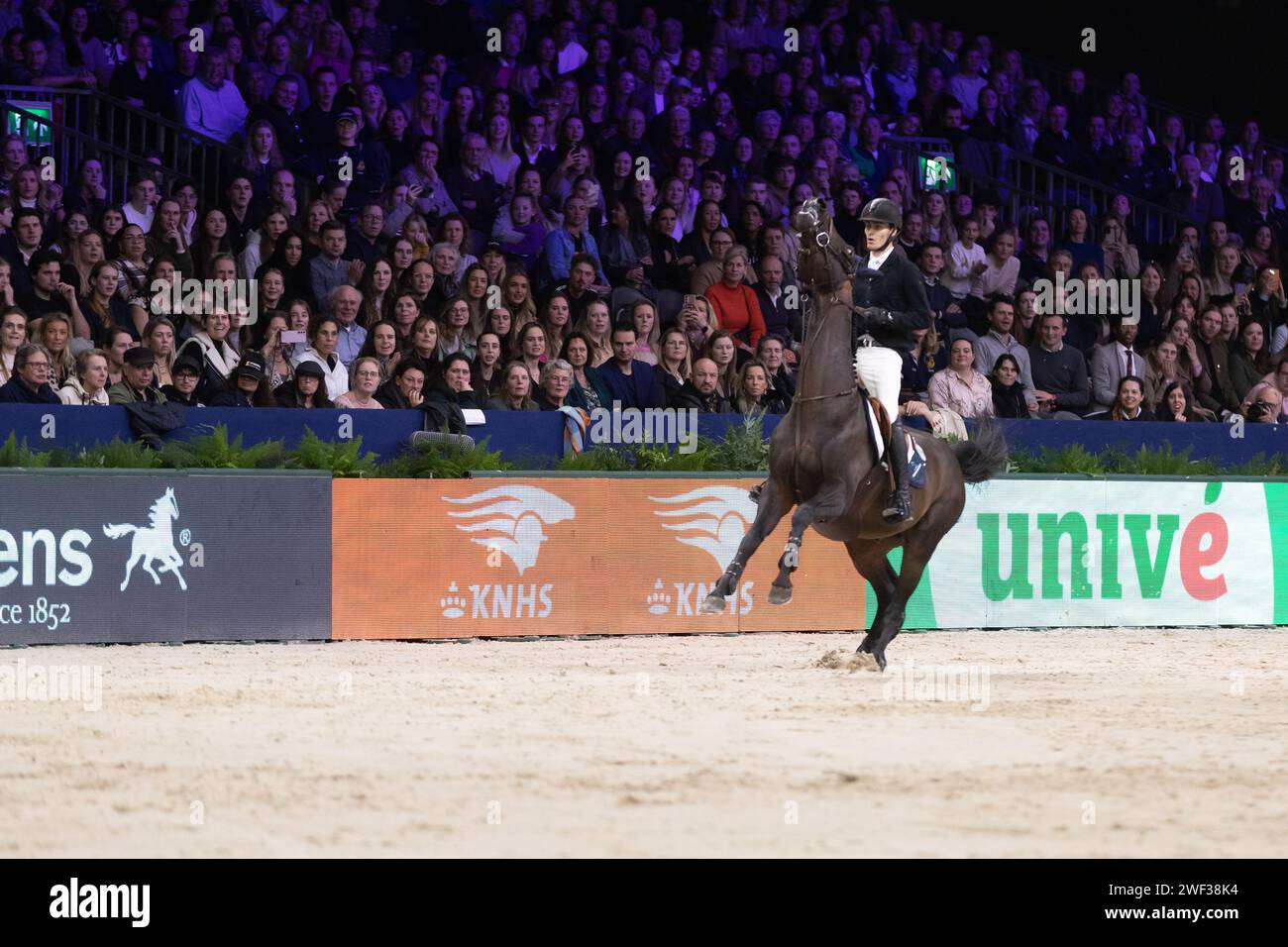 Amsterdam, Netherlands - January 27, 2024. Lars Kersten of Netherlands ...
