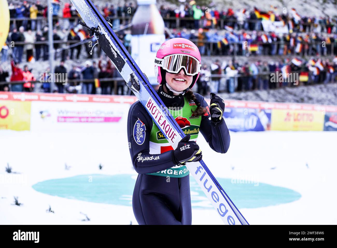 Schonach, Deutschland. 28th Jan, 2024. Nathalie Armbruster #22 beim ...