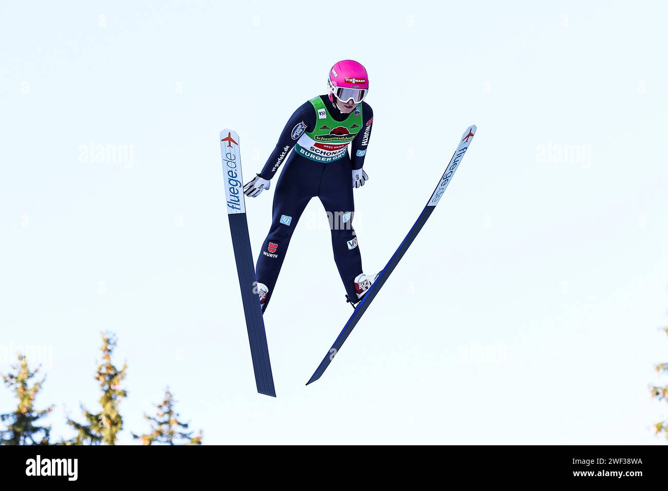 Schonach, Deutschland. 28th Jan, 2024. Nathalie Armbruster #22 beim ...