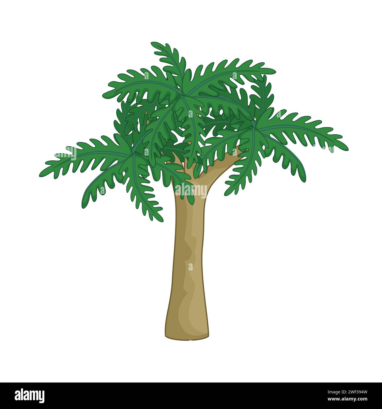 Hawaii island lush Stock Vector Images - Alamy