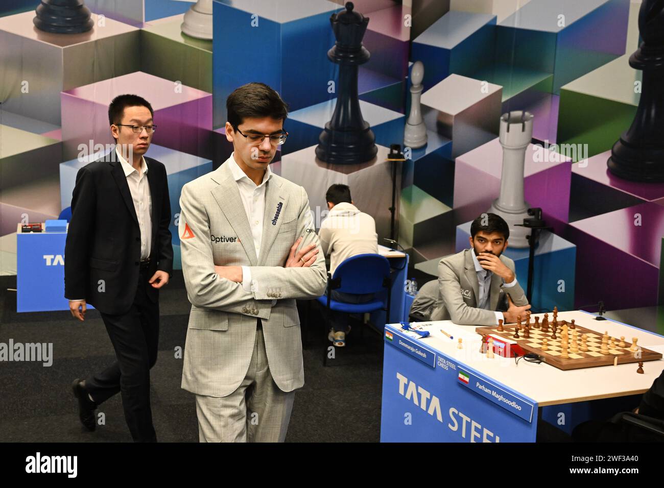 Tatasteelchess tournament hi-res stock photography and images - Alamy