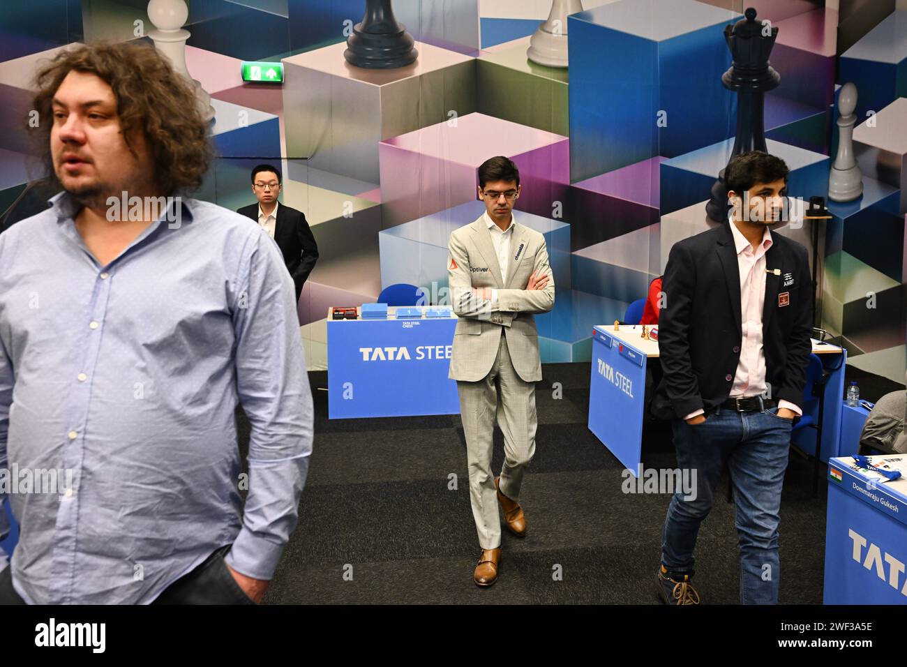 Tatasteelchess tournament hi-res stock photography and images - Alamy