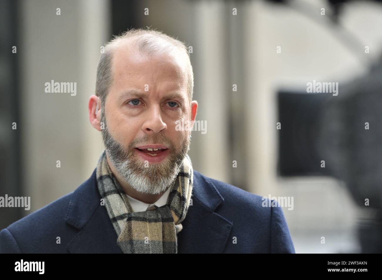 London, England, UK. 28th Jan, 2024. Shadow Business Secretary JONATHAN ...