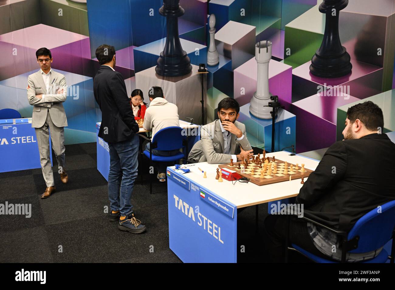 Tatasteelchess tournament hi-res stock photography and images - Alamy