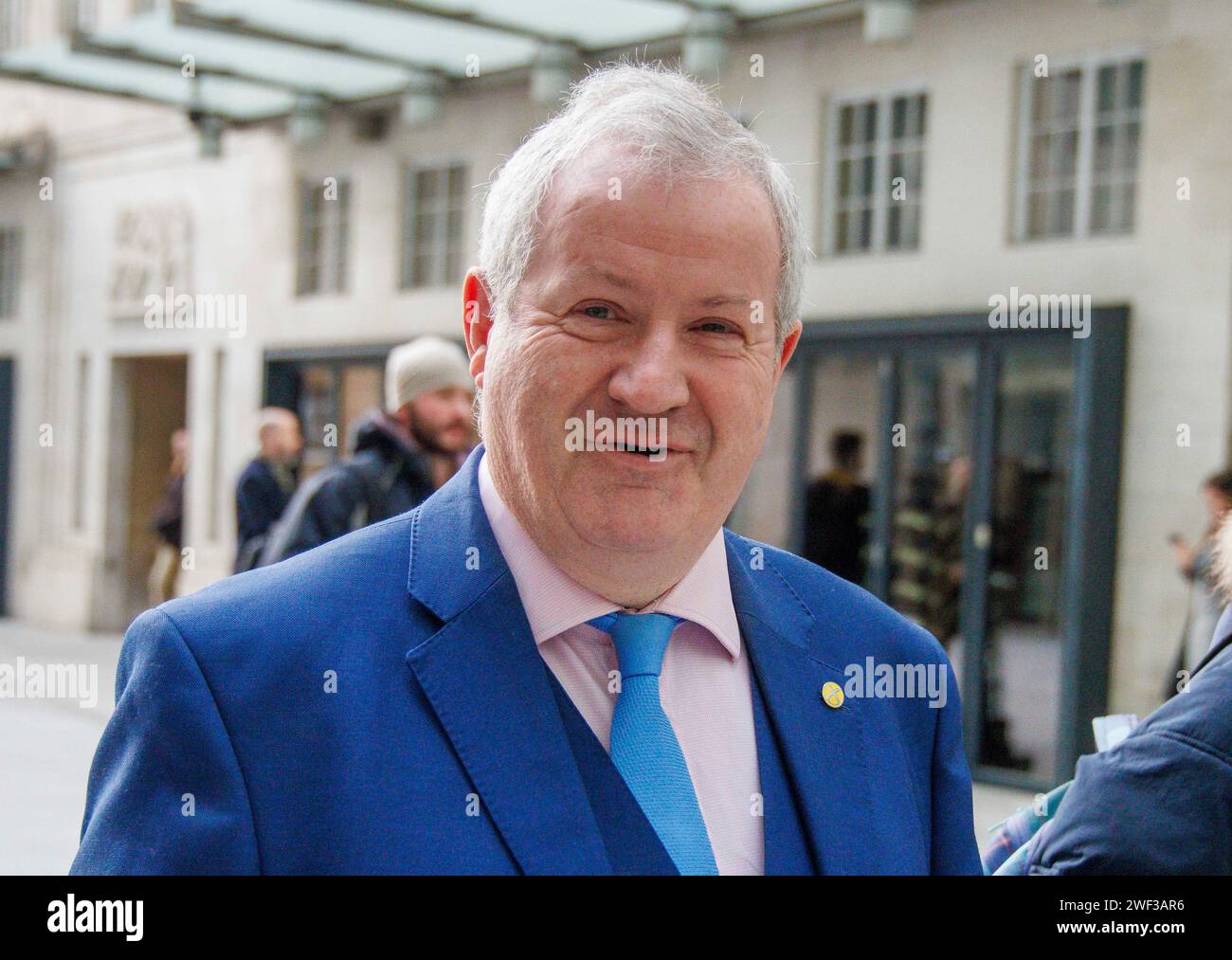 London, UK. 28th Jan, 2024. Ian Blackford at the BBC. Credit: Karl ...