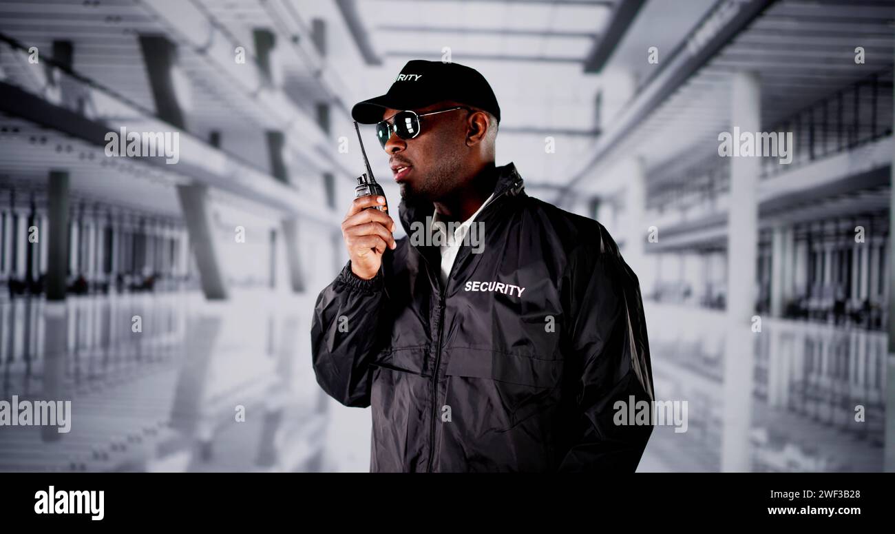 Young security guard shopping mall hi-res stock photography and images ...