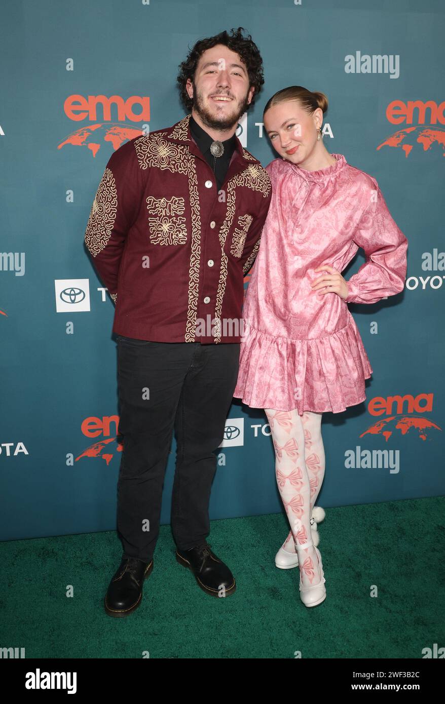 Los Angeles, Ca. 27th Jan, 2024. Frankie Jonas, Anna Olson at the 2024 ...