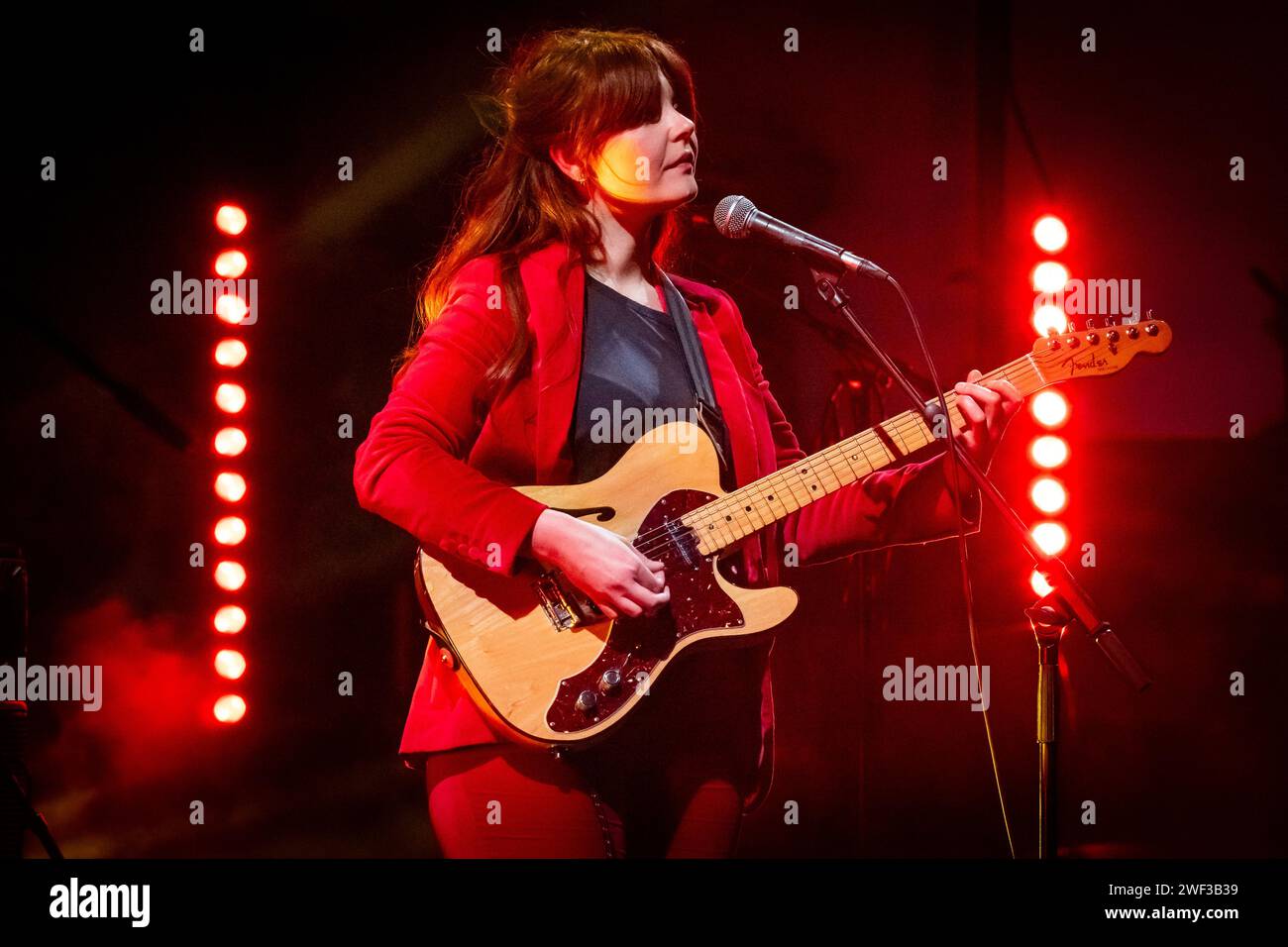 Edinburgh, Scotland. Sat 27 January 2024. Scottish singer / songwriter ...