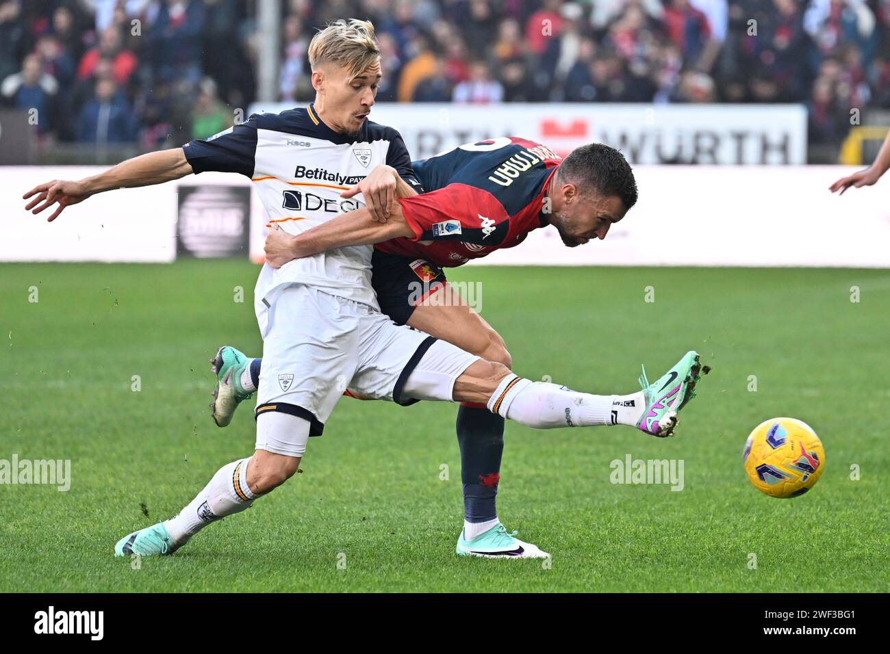 Genova, Italia. 28th Jan, 2024. Foto Tano Pecoraro/LaPresse 28 gennaio ...