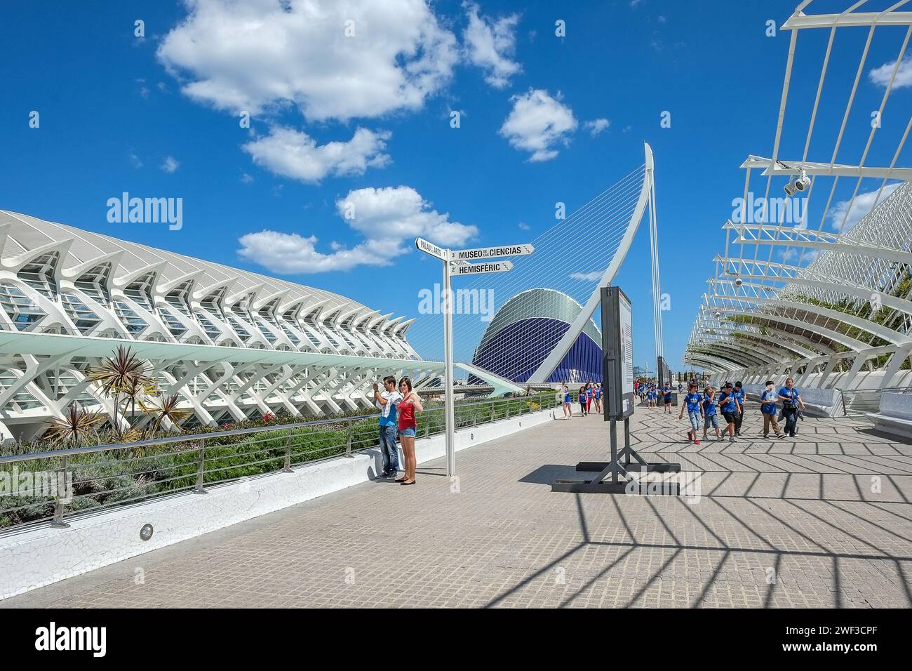 The Principe Felipe Science Museum in the City of Arts and Science in ...