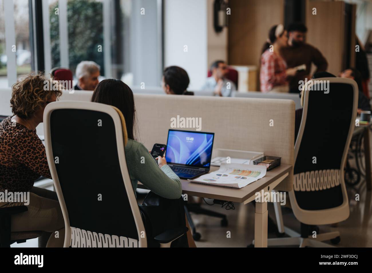 Busy diverse executive team hi-res stock photography and images - Alamy