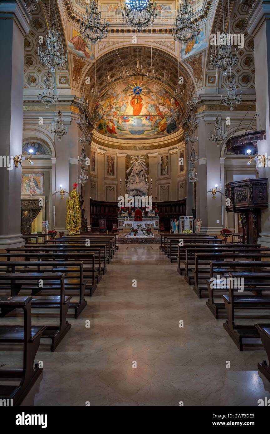 The co-cathedral of Saints Gregorio Magno and Margherita is the main ...
