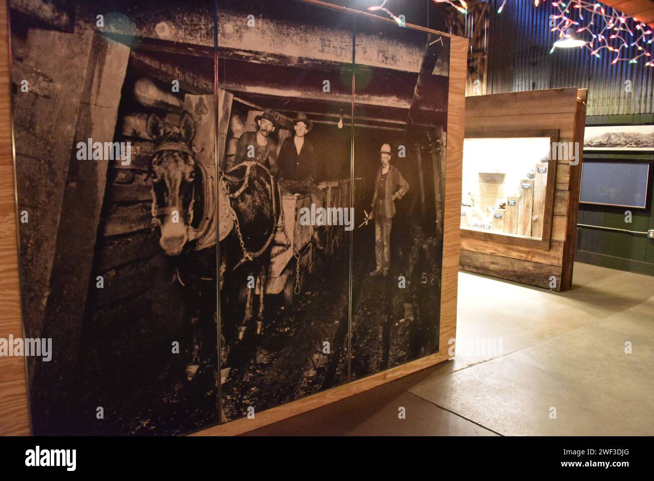 Bisbee, AZ., 12/30/2023. Queen #15 offers visitors a glimpse of tunnel ...