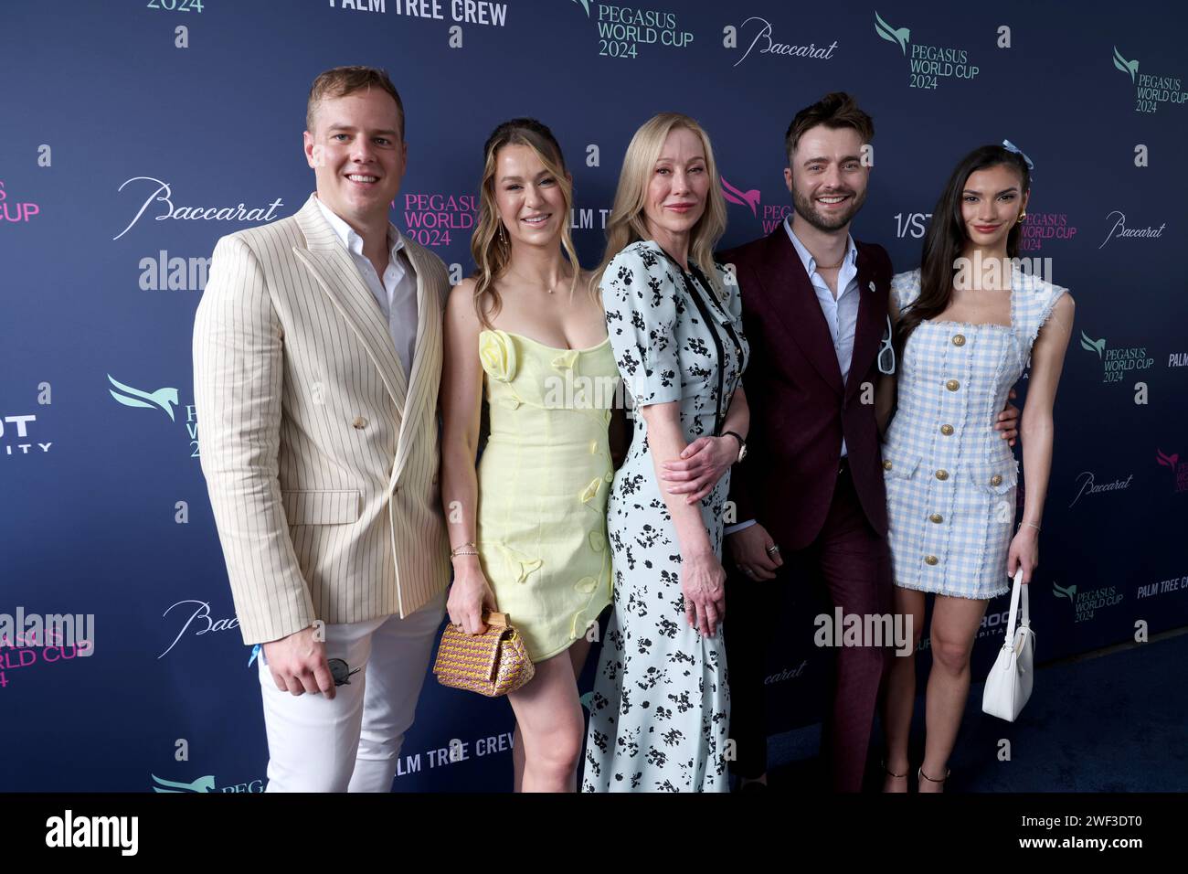 Hallandale, Florida, USA. 27th Jan, 2024. Nikki Walker, Frank Walker ...