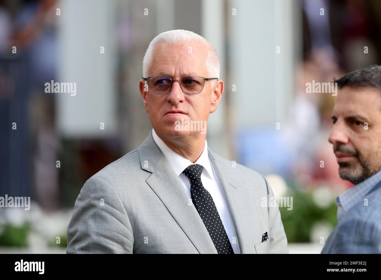 Hallandale, Florida, USA. 27th Jan, 2024. Todd Pletcher and Mike Repole ...