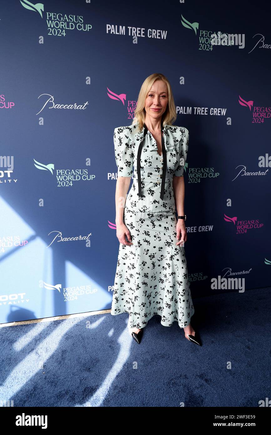 Hallandale, Florida, USA. 27th Jan, 2024. Belinda Stronach at the 2024 ...