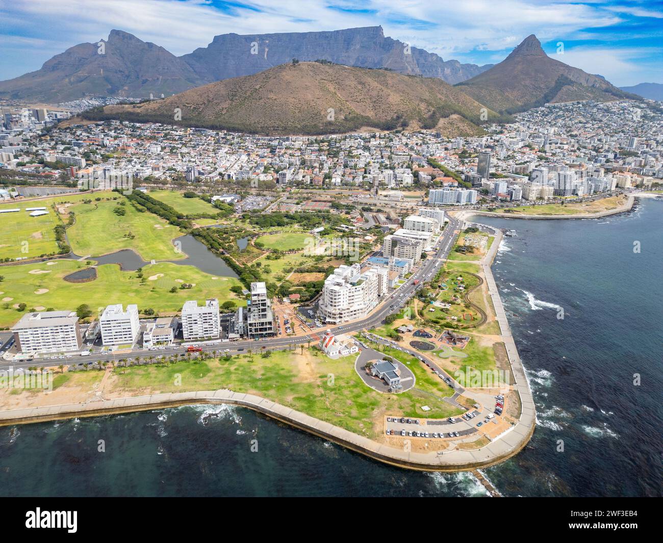 Green Point Lighthouse, Mouille Point, Green Point, Cape Town, South ...