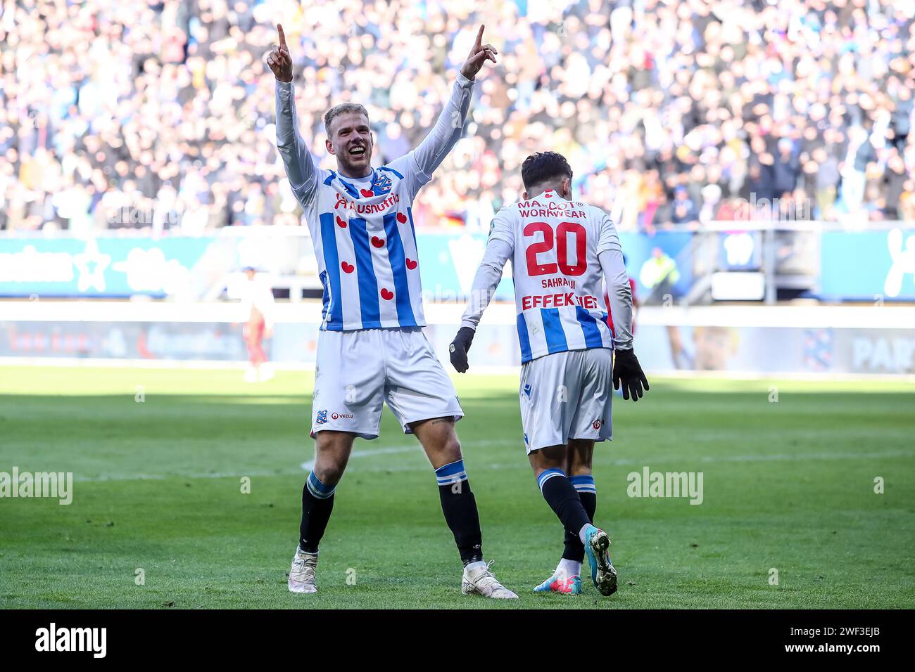 Heerenveen, Netherlands. 28th Jan, 2024. HEERENVEEN, NETHERLANDS ...