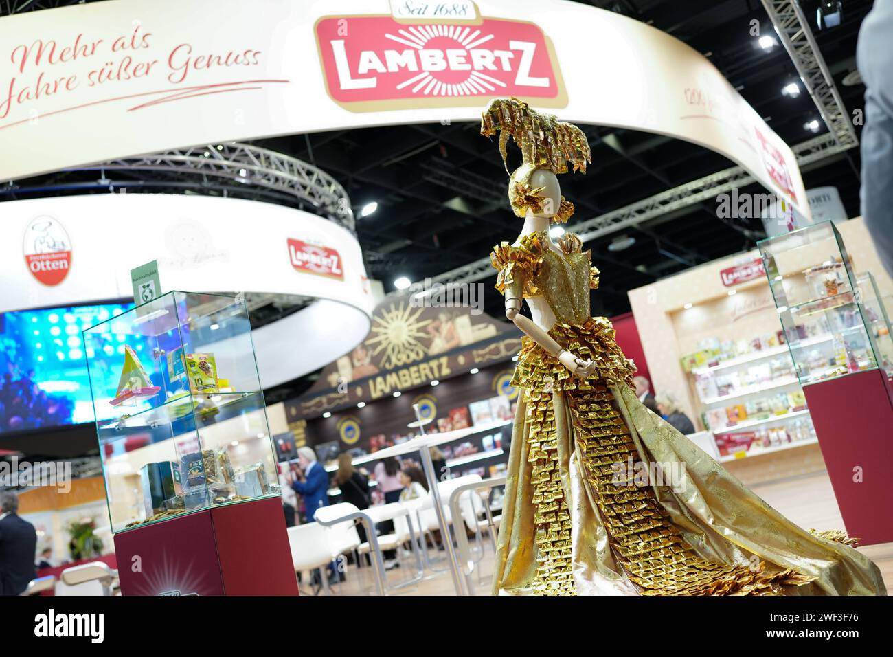 Eroeffnung Internationale Suesswarenmesse ISM 2024 in Koeln Stand der ...