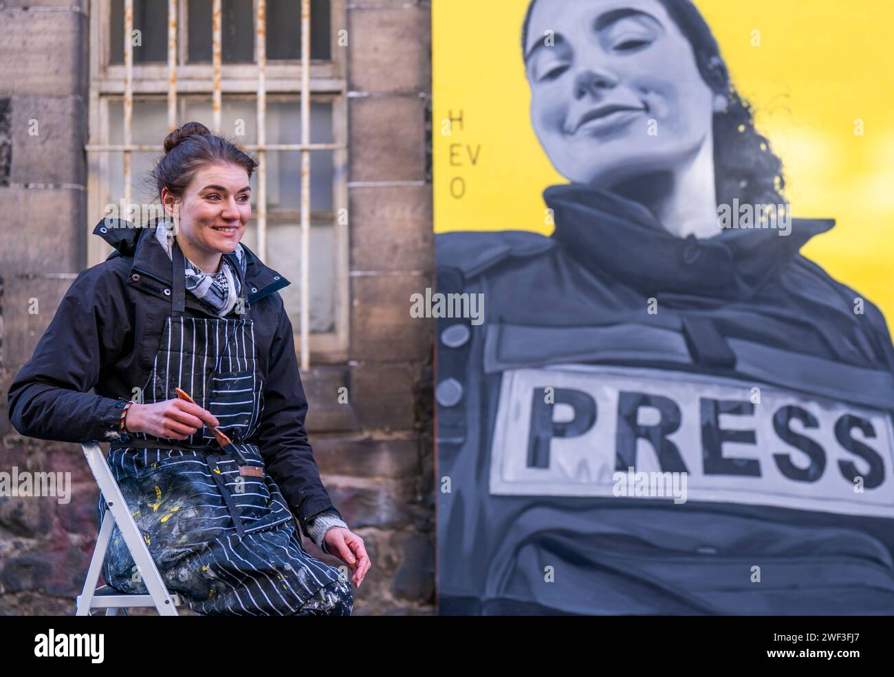 Artist and illustrator Anna Dittmann, from Abbeyhill, Edinburgh, works ...