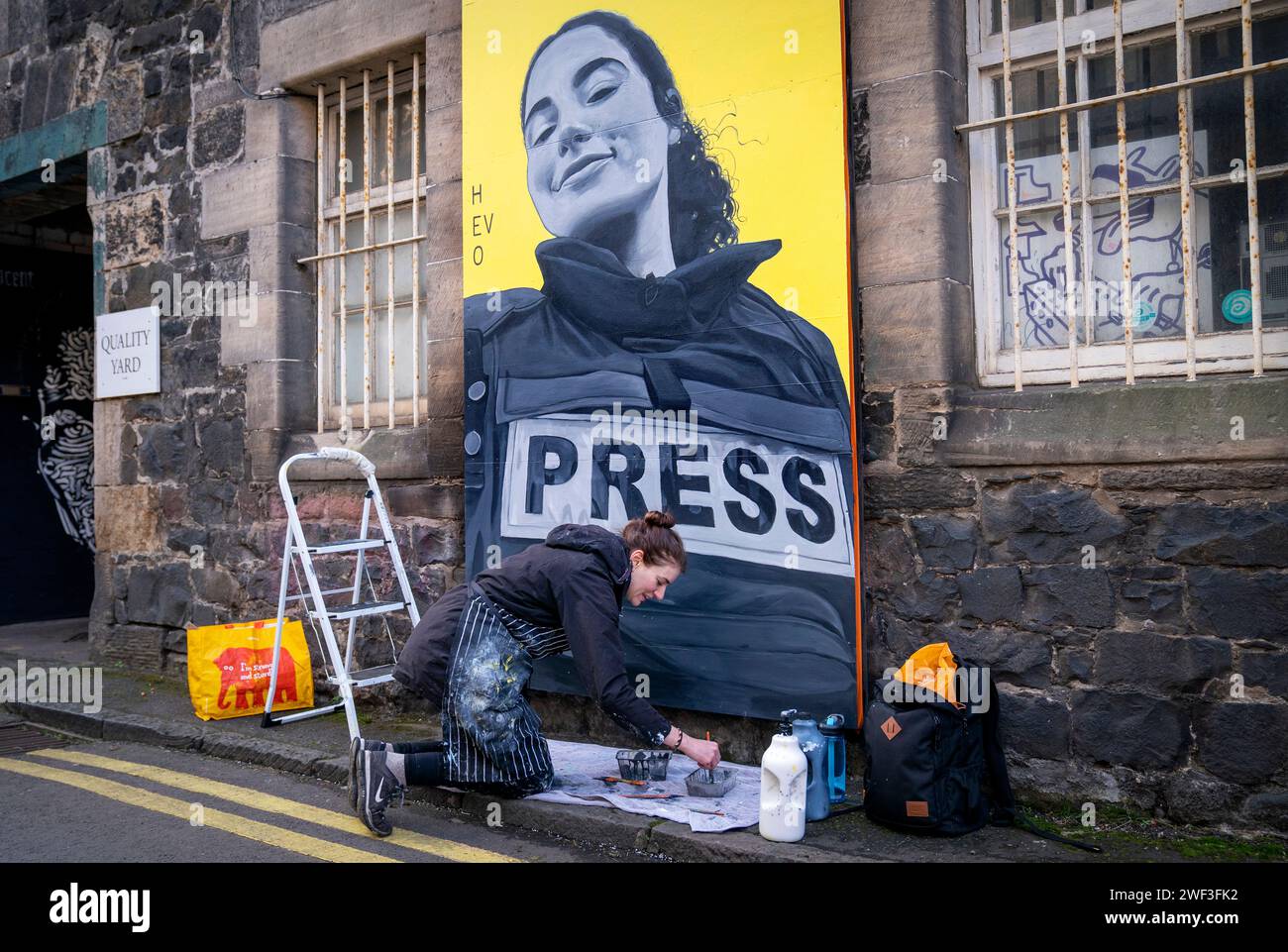 Artist and illustrator Anna Dittmann, from Abbeyhill, Edinburgh, works ...