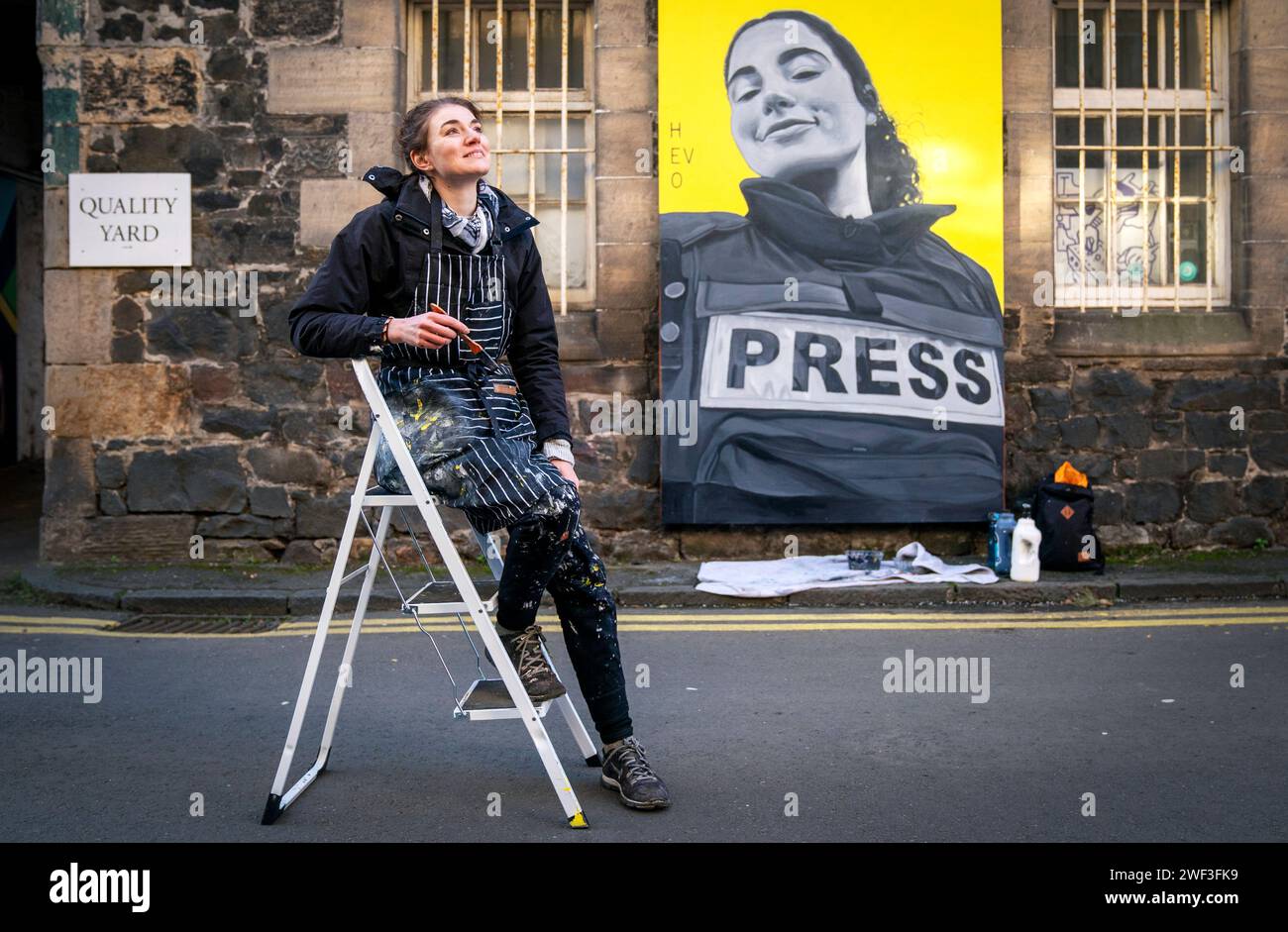 Artist and illustrator Anna Dittmann, from Abbeyhill, Edinburgh, works ...