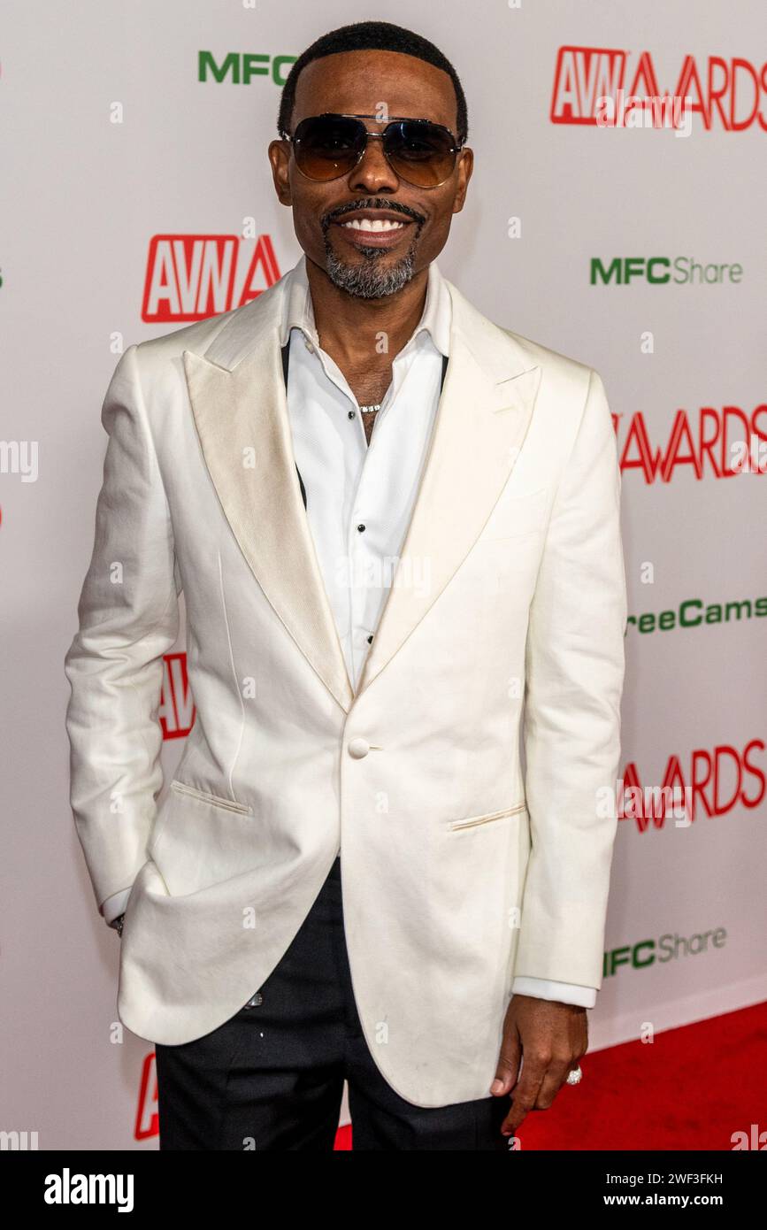 Las Vegas, NV, USA. 27th Jan, 2024. Lil Duval arriving at the 2024 AVN ...