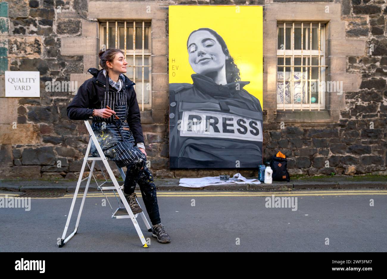 Artist and illustrator Anna Dittmann, from Abbeyhill, Edinburgh, works ...