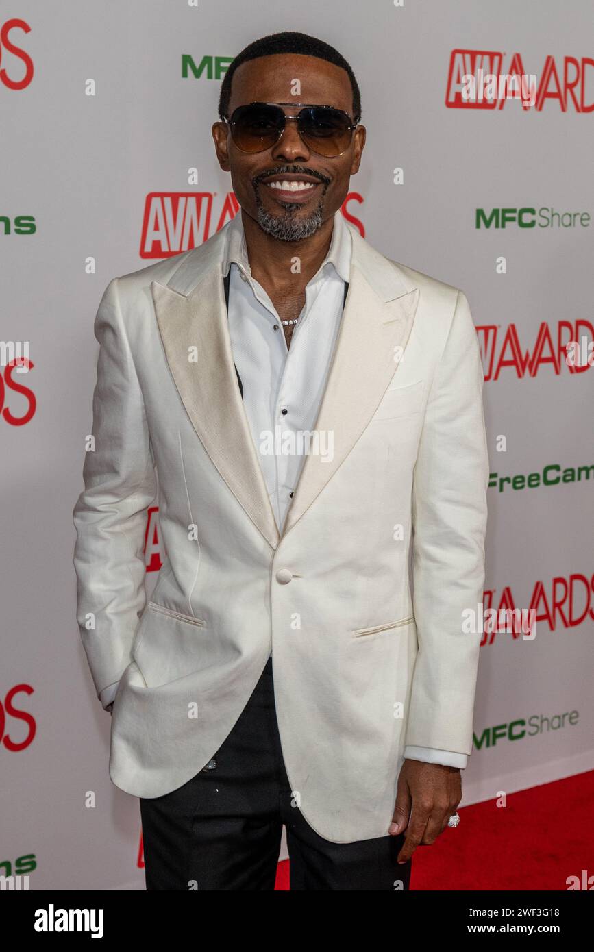 Las Vegas, NV, USA. 27th Jan, 2024. Lil Duval arriving at the 2024 AVN ...