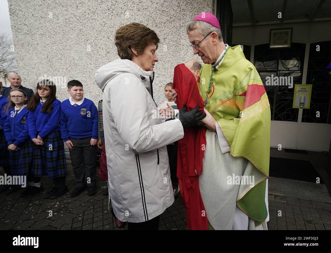 Bishop Denis Nulty, Bishop of Kildare & Leighlin, officially receives ...