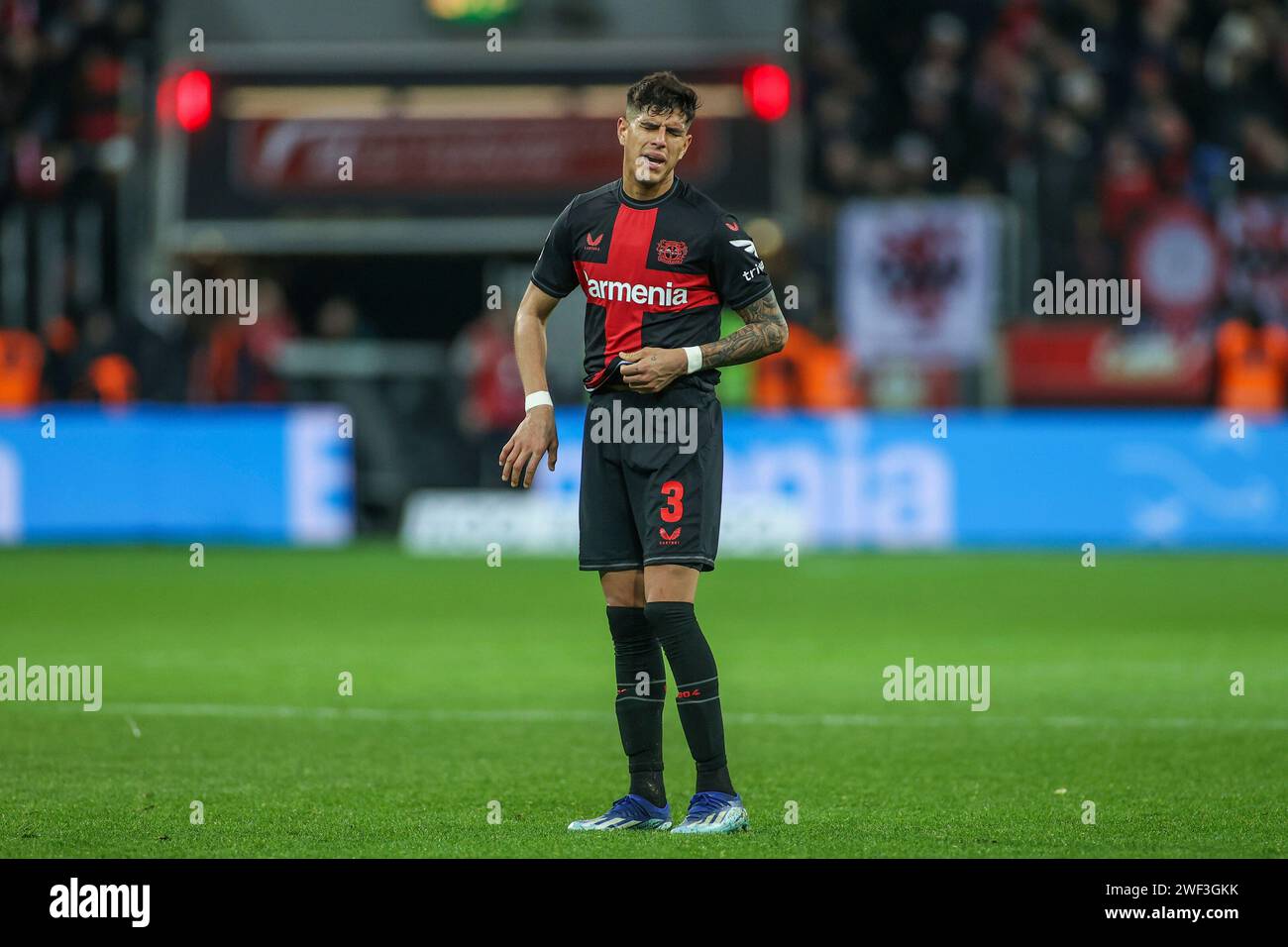 Leverkusen, Deutschland. 27th Jan, 2024. 27.01.2024, Fussball, Saison ...