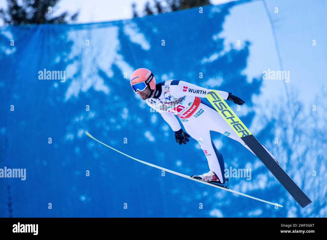 Pius Paschke (Deutschland), AUT, FIS Skiflug Weltmeisterschaft Bad ...