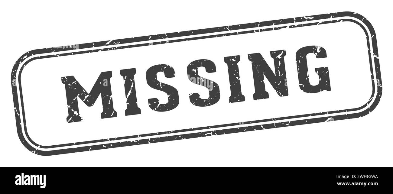 missing stamp. missing rectangular stamp isolated on white background ...