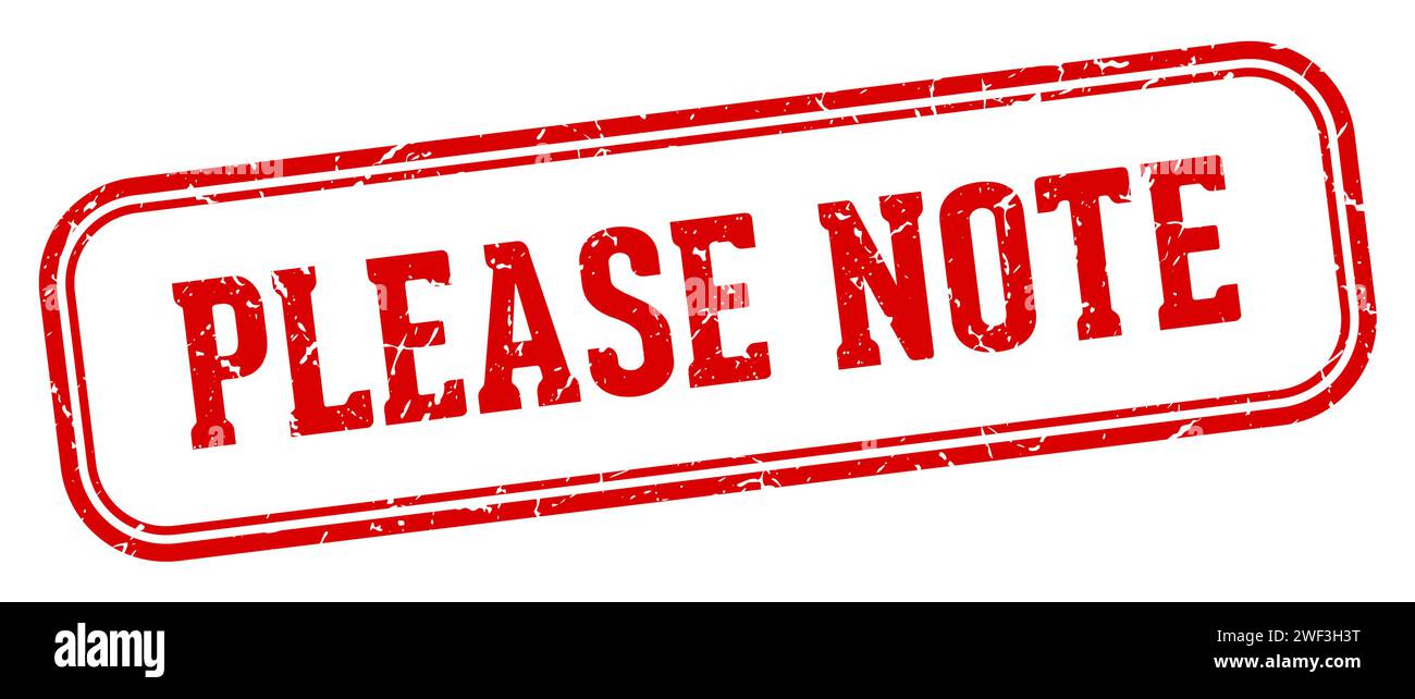 please note stamp. please note rectangular stamp isolated on white ...