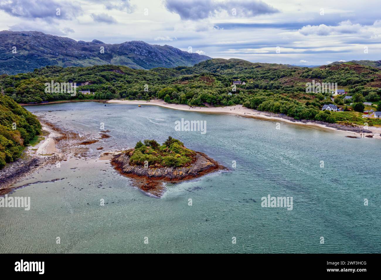 Birds eye view scottish highlands hi-res stock photography and images ...
