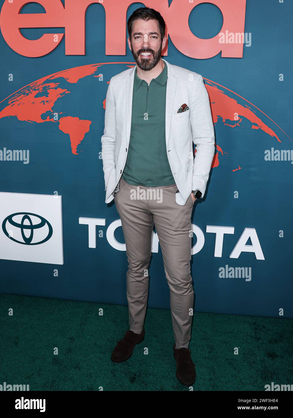 HOLLYWOOD, LOS ANGELES, CALIFORNIA, USA - JANUARY 27: Drew Scott ...